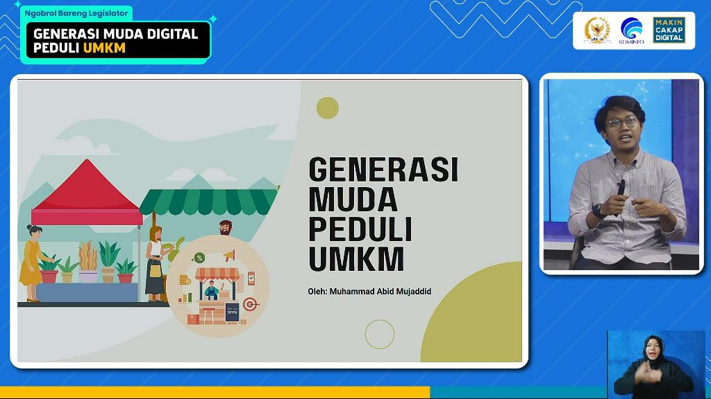 Generasi Muda Didorong Angkat UMKM Lewat Teknologi Digital Generasi Muda Didorong Angkat UMKM Lewat Teknologi Digital