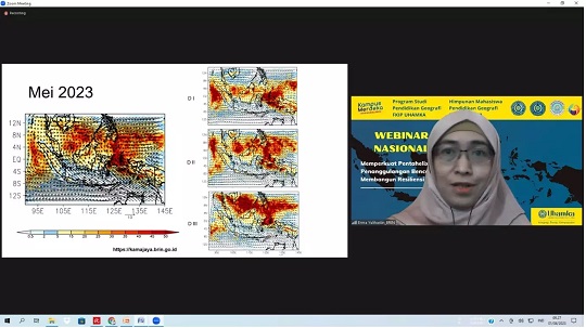 Peneliti BRIN Sebut Meningkatnya Peristiwa Alam Ekstrem Indikasi Perubahan Iklim
