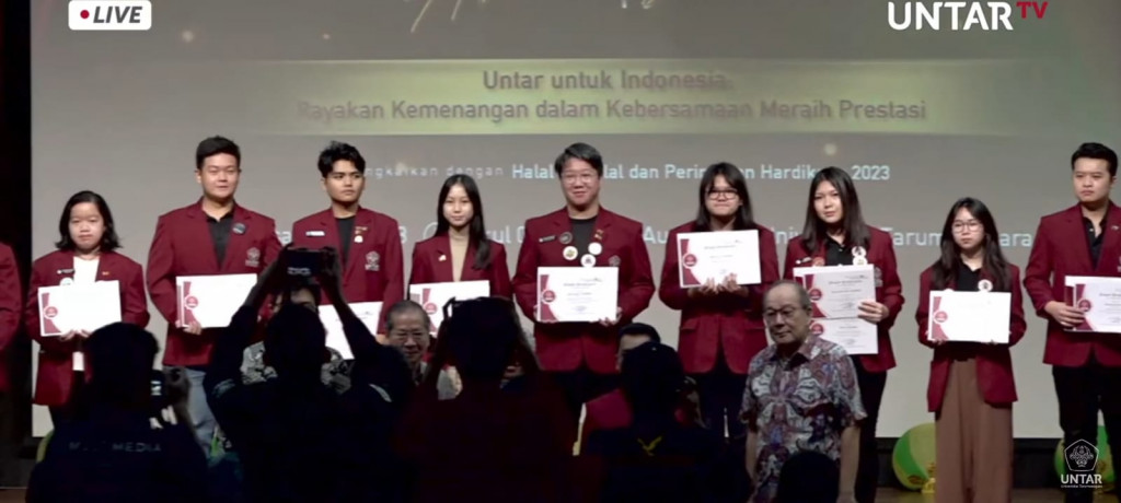 Hardiknas 2023, Untar Beri Penghargaan Mahasiswa hingga Dosen Berprestasi