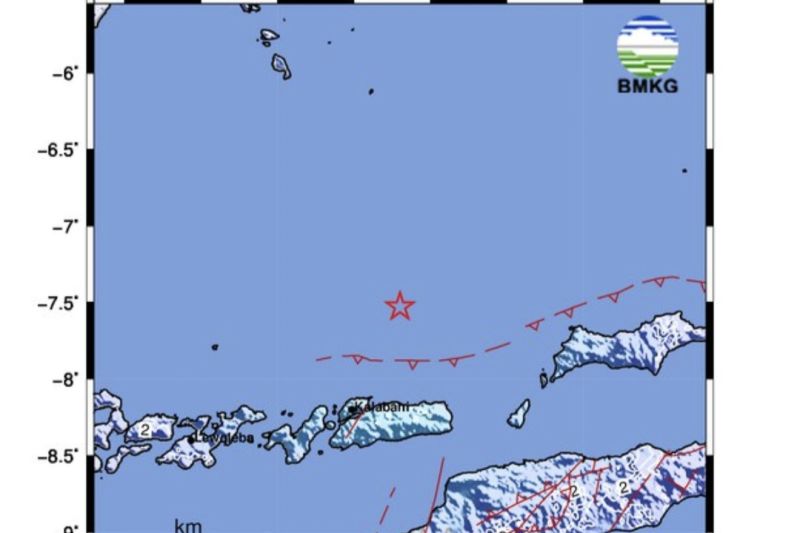 Gempa Magnitudo 5,2 di Laut Banda Tak Berpotensi Tsunami