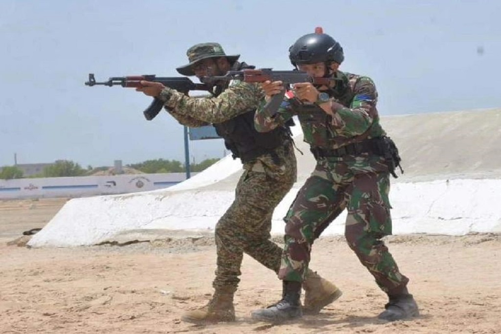 Momen Korps Marinir TNI AL Latihan Bersama Pakistan Marines