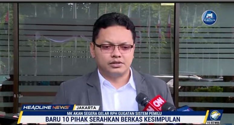 Tak Ada Kebocoran Data, Jubir MK Tegaskan Gugatan Sistem Pemilu Baru ... Tak Ada Kebocoran Data, Jubir MK Tegaskan Gugatan Sistem Pemilu Baru ...