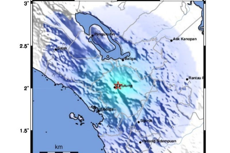 Gempa Bumi Di Tapanuli Utara Akibat Aktivitas Sesar Sumatra Medcom Id