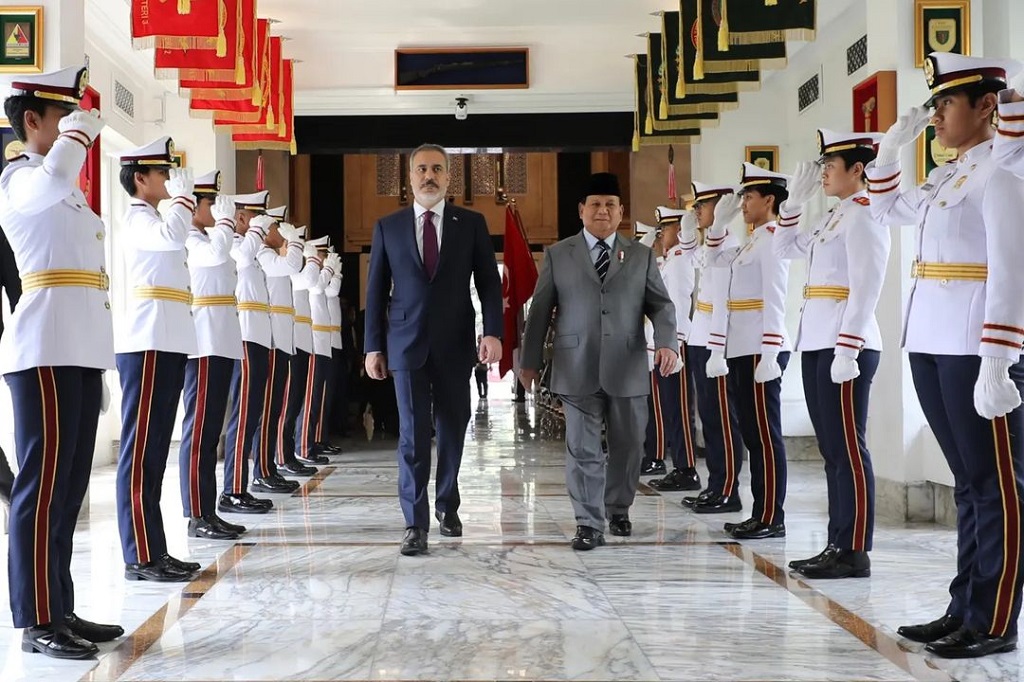 Menhan Prabowo Terima Kunjungan Menlu Turki Hakan Fidan Menhan Prabowo Terima Kunjungan Menlu Turki Hakan Fidan