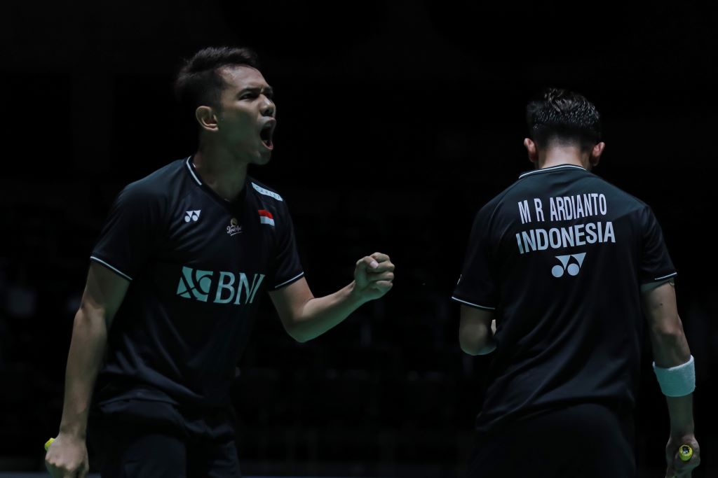 Tekuk The Daddies, Fajar/Rian ke Semifinal Japan Open 2023