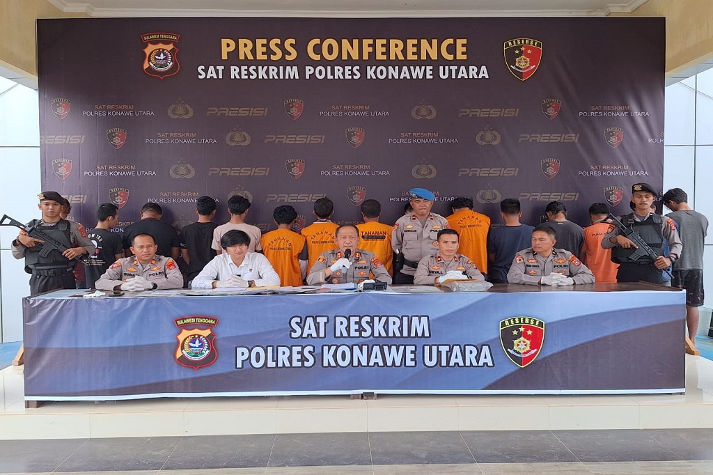 Polri Tangkap Lima Pelaku Tindak Pidana Migas Polri Tangkap Lima Pelaku Tindak Pidana Migas