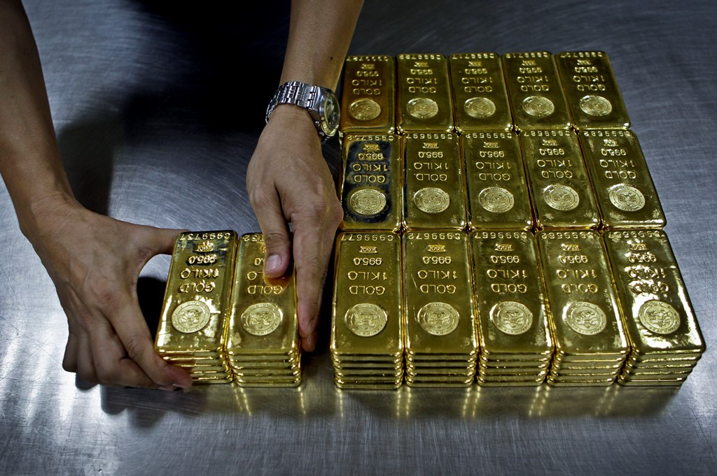 Kilau Harga Emas Dunia Mulai Mentereng