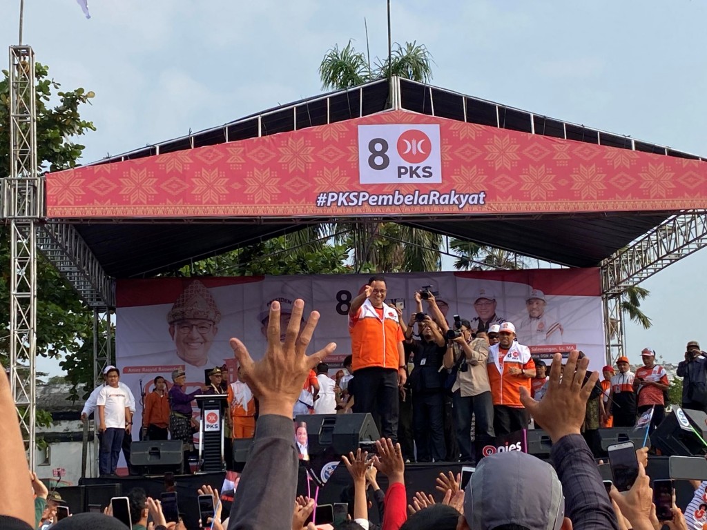 500 Ribu Orang Ditargetkan Sambut Anies Cak Imin Di Makassar