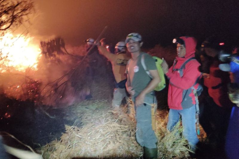 Polisi Selidiki Penyebab Kebakaran di Hutan Gunung Papandayan Polisi Selidiki Penyebab Kebakaran di Hutan Gunung Papandayan