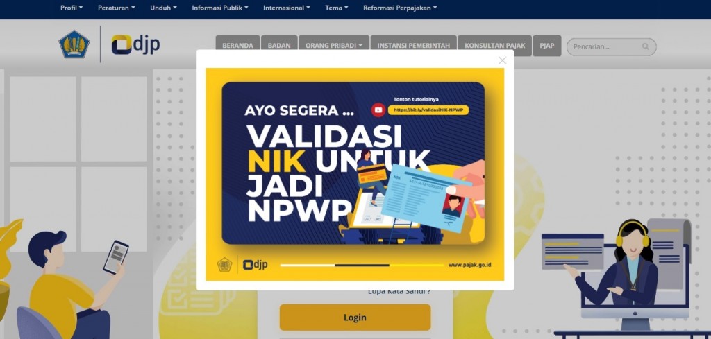 NIK Terintegrasi NPWP Capai 59 Juta, Ditjen Pajak: Sudah 82% NIK Terintegrasi NPWP Capai 59 Juta, Ditjen Pajak: Sudah 82%