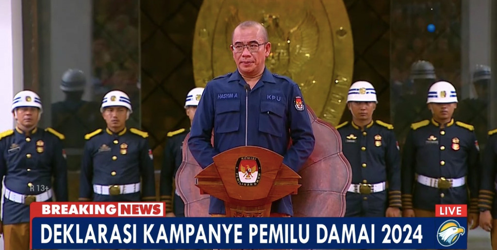 Deklarasi Kampanye Pemilu Damai 2024, Ini 3 Poin yang Dibeberkan KPU
