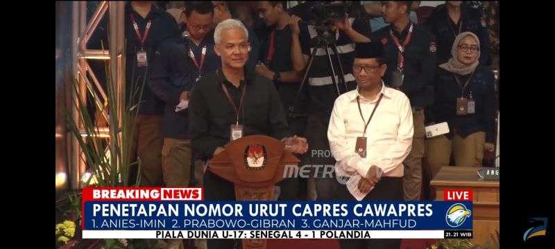 Ganjar Beri Skor 5 Penegakan Hukum Begini Respons Timnas Amin