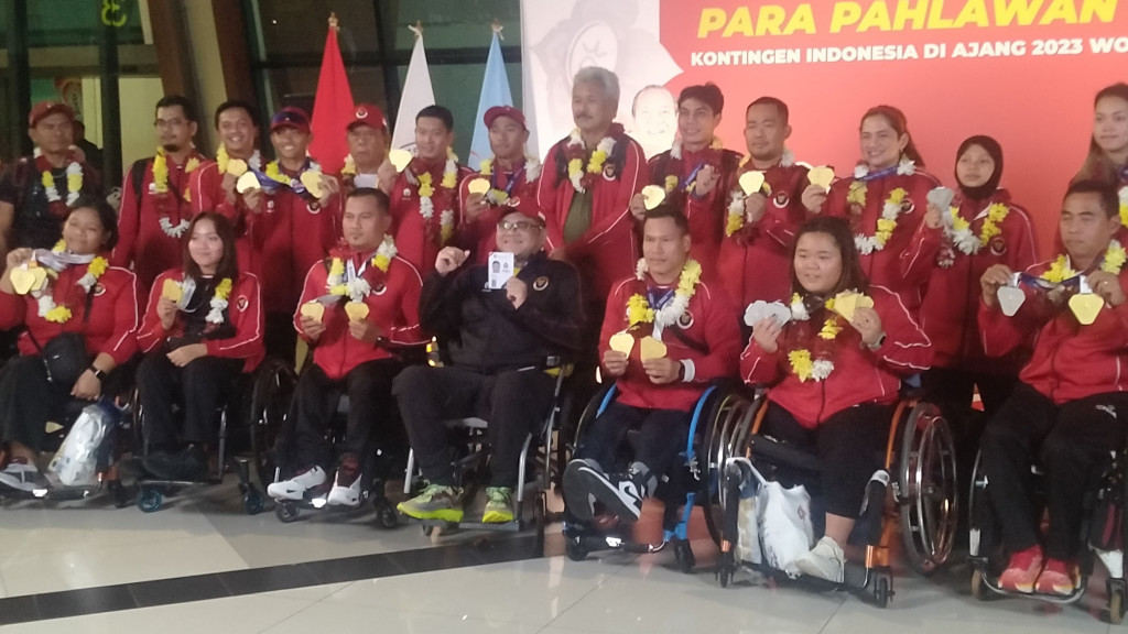 Kontingen Indonesia Lampaui Target Raihan Medali di World Abilitysport Games 2023