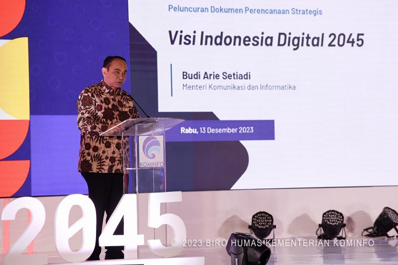 Perkuat Kolaborasi Lintas Sektor, Kominfo Luncurkan Visi Indonesia Digital 2045