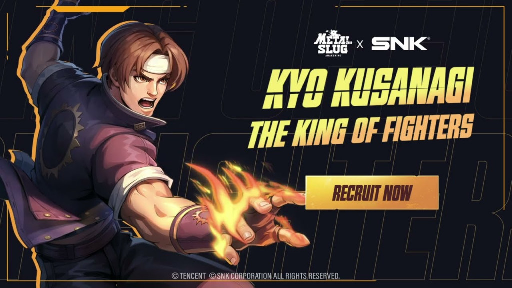 Metal Slug Awakening Hadirkan Kyo Kusanagi dari King of Fighters di ...