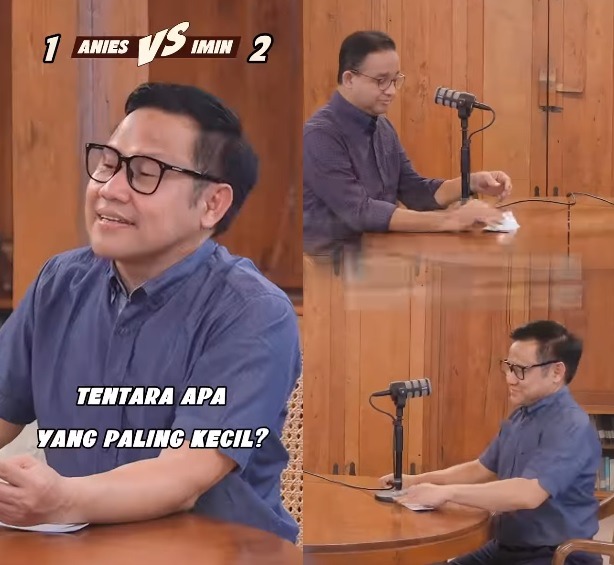 Jelang Debat Cawapres, Gus Imin Main Tebak-Tebakan Bapack-bapack Bareng ... Jelang Debat Cawapres, Gus Imin Main Tebak-Tebakan Bapack-bapack Bareng ...