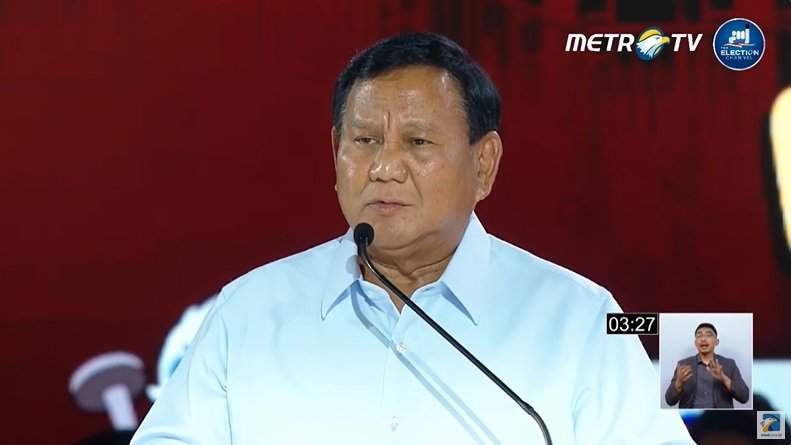 Prabowo Respons Kritik Keras yang Dialamatkan ke Anggaran Kemenhan Prabowo Respons Kritik Keras yang Dialamatkan ke Anggaran Kemenhan
