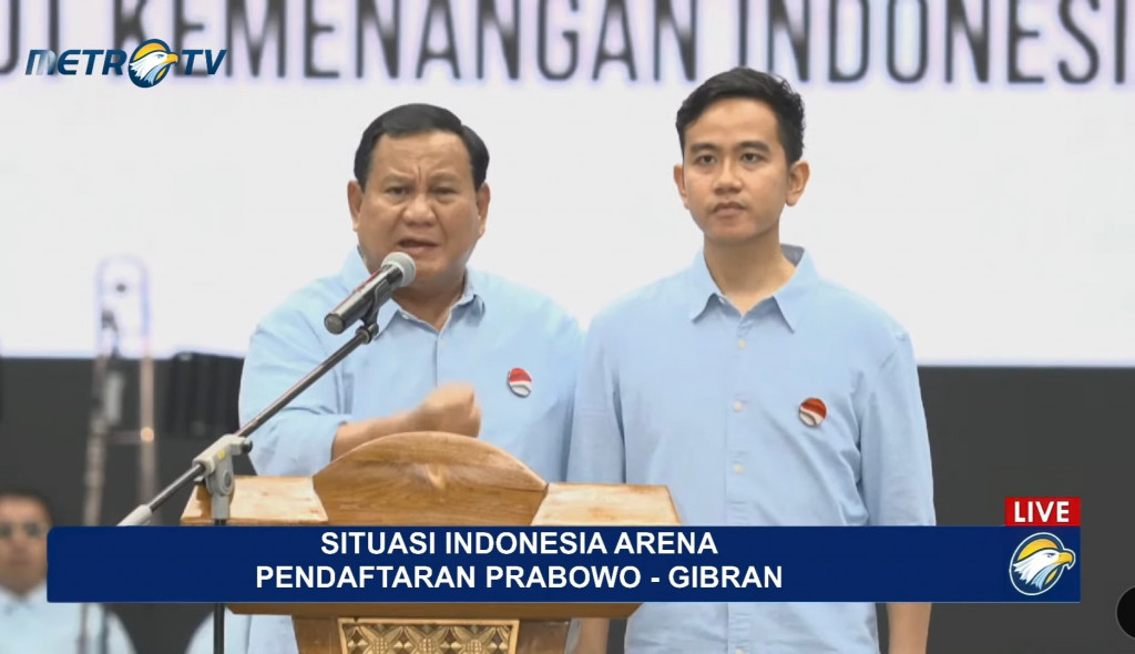 Jargon 1 Putaran Prabowo-Gibran Dinilai Hanya Gertak Sambal Jargon 1 Putaran Prabowo-Gibran Dinilai Hanya Gertak Sambal