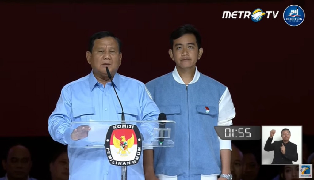 Prabowo Minta Maaf ke Anies-Muhaimin dan Ganjar-Mahfud Prabowo Minta Maaf ke Anies-Muhaimin dan Ganjar-Mahfud