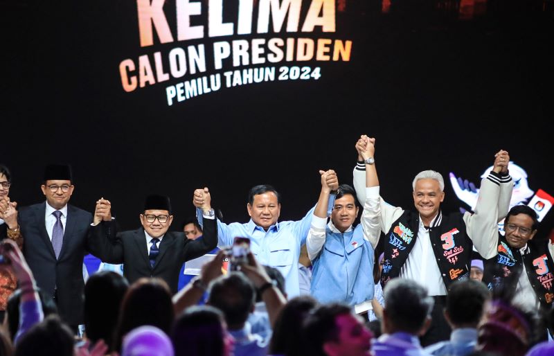 Para Capres Sampaikan Isyarat Rekonsoliasi Di Debat Terakhir Pilpres 2024