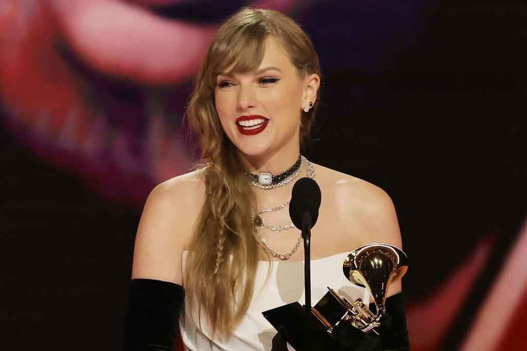 Menang Grammy Awards 2024, Taylor Swift Colongan Promosi Album Berikutnya Menang Grammy Awards 2024, Taylor Swift Colongan Promosi Album Berikutnya