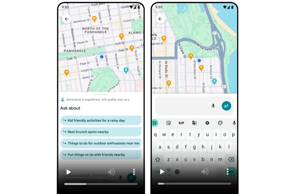 Google Hadirkan AI Generatif ke Maps Google Hadirkan AI Generatif ke Maps