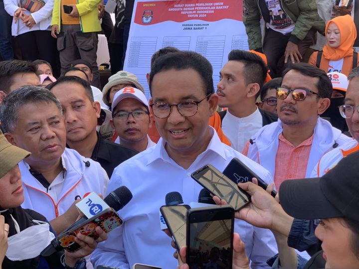 Anies Ajak Warga Cianjur Coblos Nomor 1 Anies Ajak Warga Cianjur Coblos Nomor 1