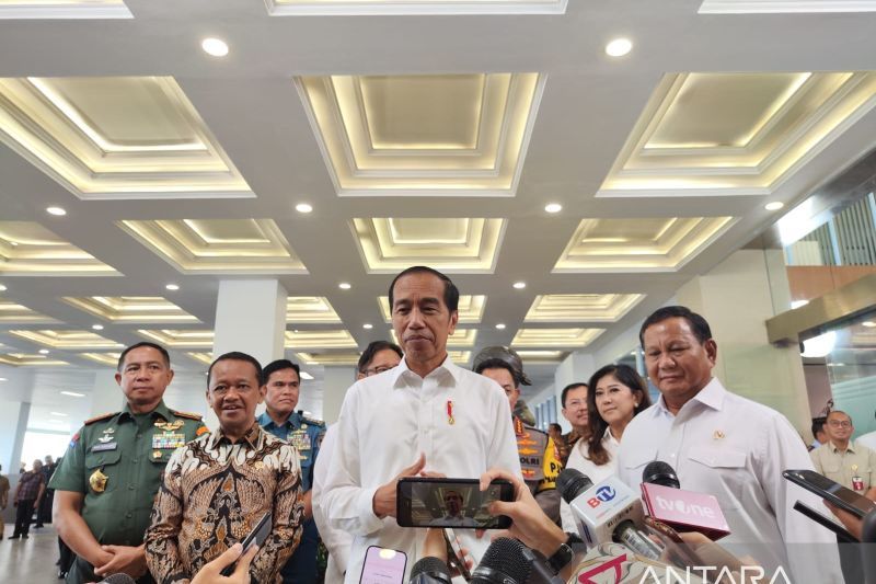Ditanya Soal PDIP Siap Jadi Oposisi, Begini Jawaban Jokowi Ditanya Soal PDIP Siap Jadi Oposisi, Begini Jawaban Jokowi
