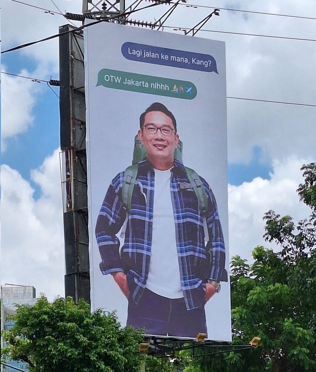 Klarifikasi Soal Baliho OTW Jakarta, Ridwan Kamil: Iklan Skincare Klarifikasi Soal Baliho OTW Jakarta, Ridwan Kamil: Iklan Skincare