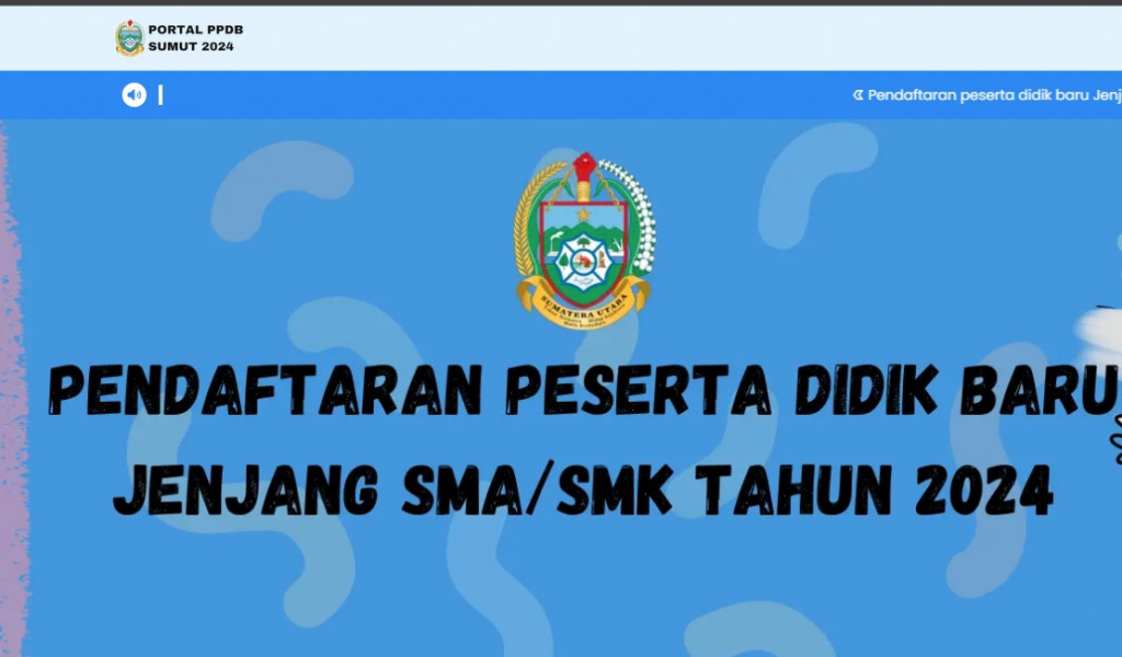 Pendaftaran PPDB Sumut 2024 Jenjang SMA/SMK Dimulai Hari Ini ... Pendaftaran PPDB Sumut 2024 Jenjang SMA/SMK Dimulai Hari Ini ...