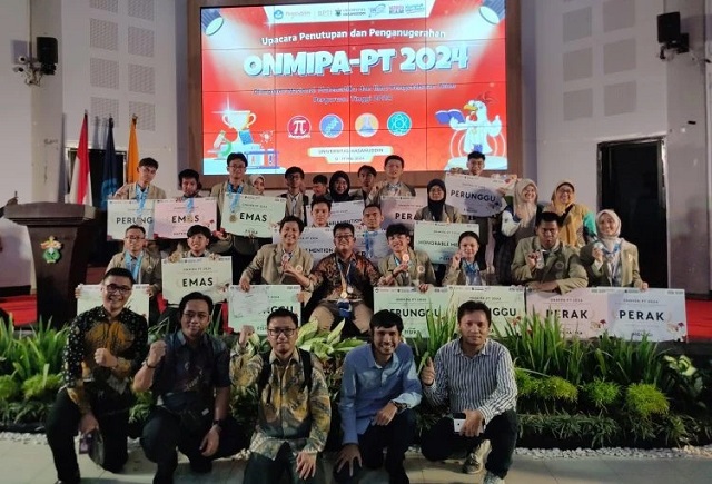 Keren! Mahasiswa UGM Sabet 16 Medali pada ONMIPA-PT 2024