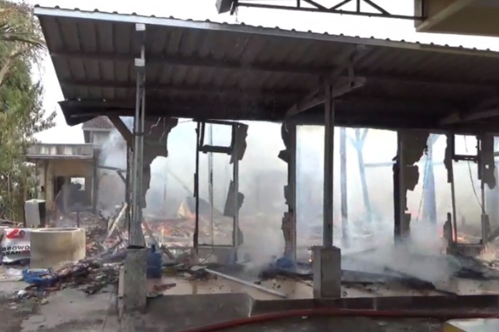 Empat Rumah di Karangawen Ludes Terbakar, Diduga akibat Korsleting Listrik