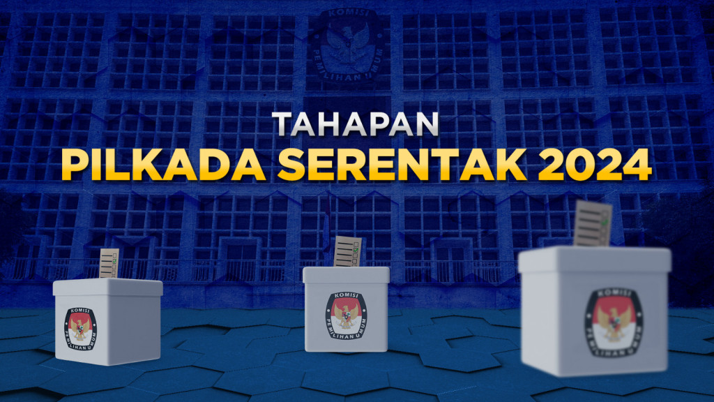 Tahapan Pilkada Serentak 2024
