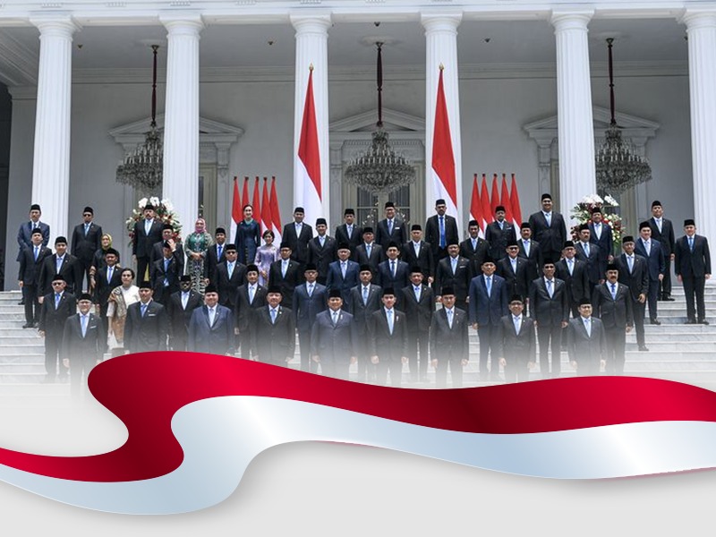 Deretan Menteri Termuda Kabinet Merah Putih