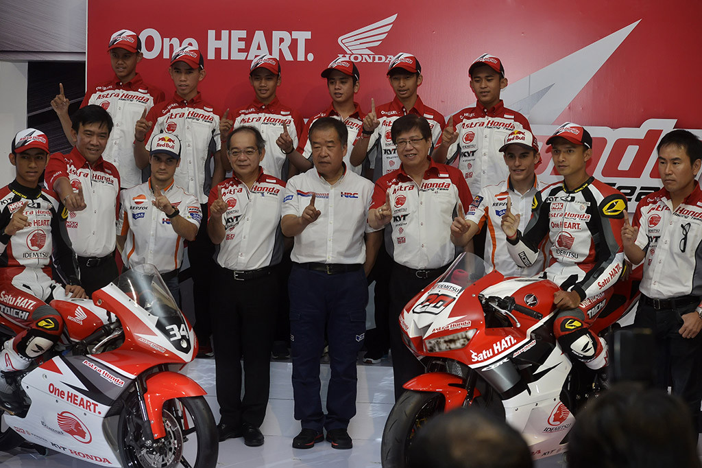 Honda Luncurkan Astra Honda Racing Team 2016