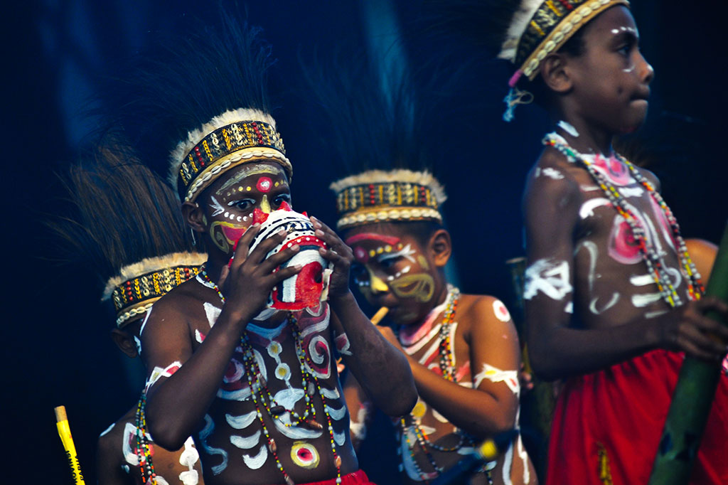 Ratusan Anak Ikuti Festival Musik Tradisi 2016