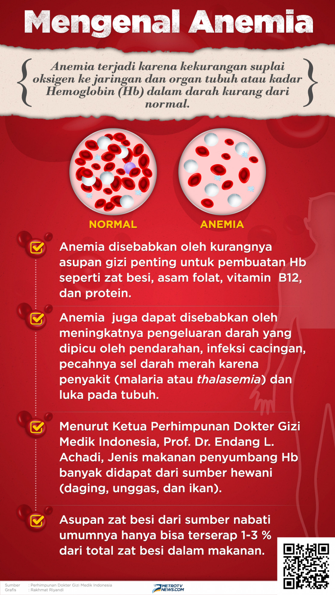 Infografik: Mengenal Anemia