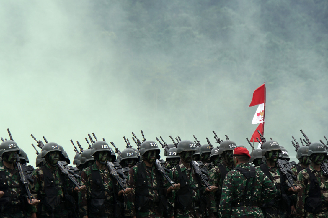 Ratusan Prajurit TNI AD Dilantik Jadi Pasukan Raider