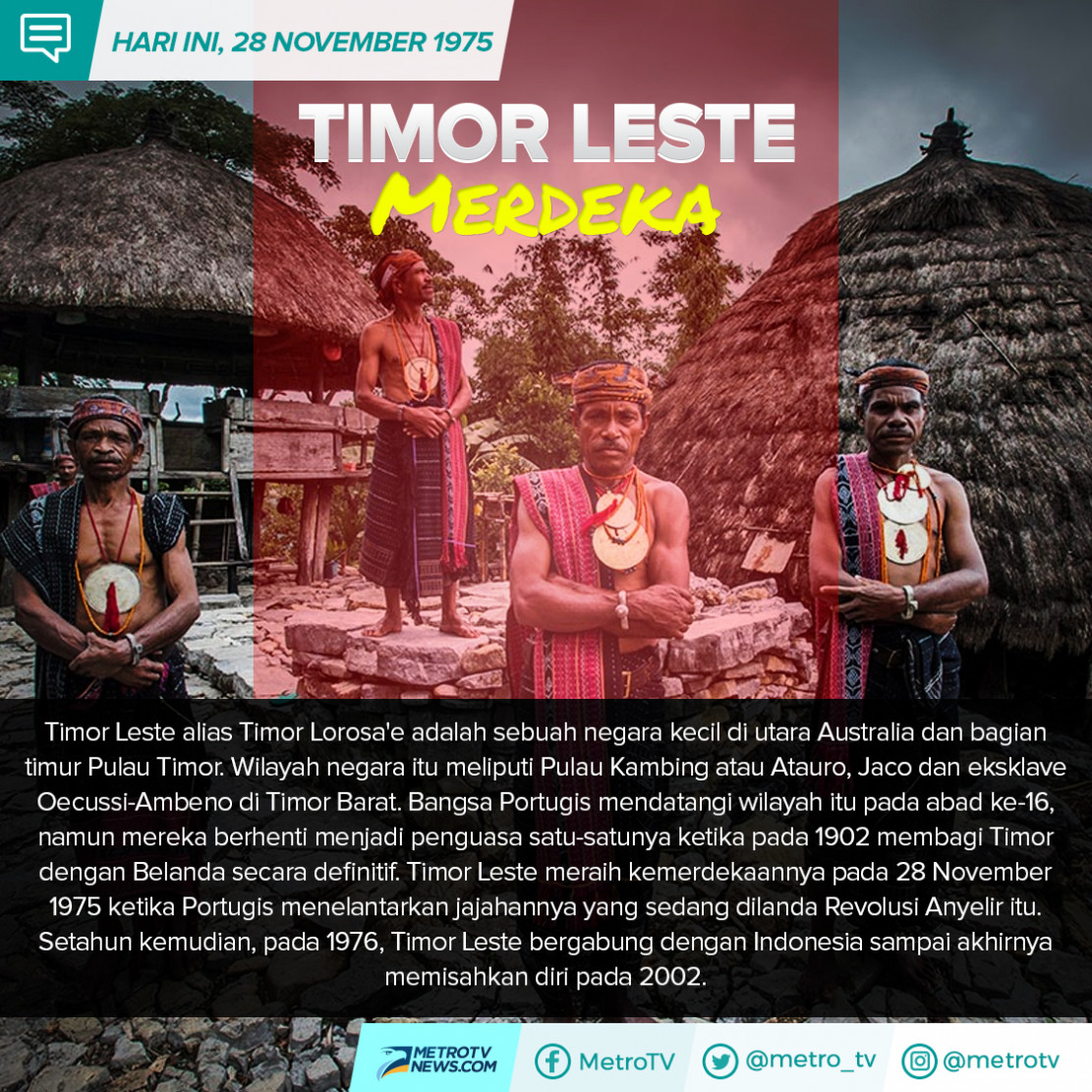 Hari ini: Timor Leste Merdeka - Medcom.id