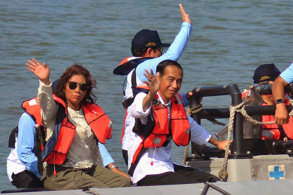 Jokowi: KJA Offshore Masa Depan Teknologi Perikanan RI