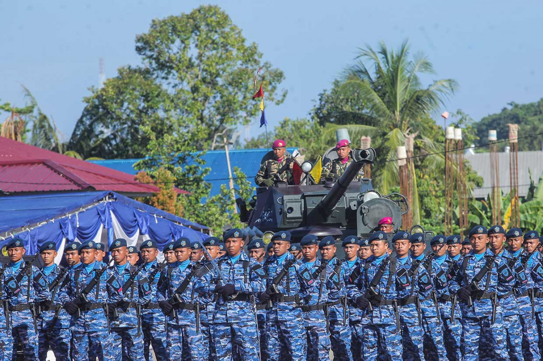 Marsekal Hadi Resmikan 4 Satuan Baru TNI
