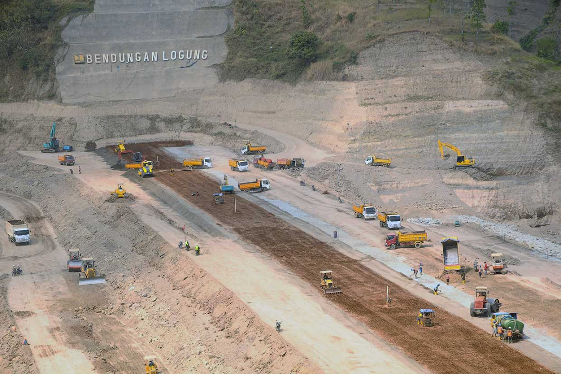 Proyek Bendungan Logung Kudus Capai 86 Persen