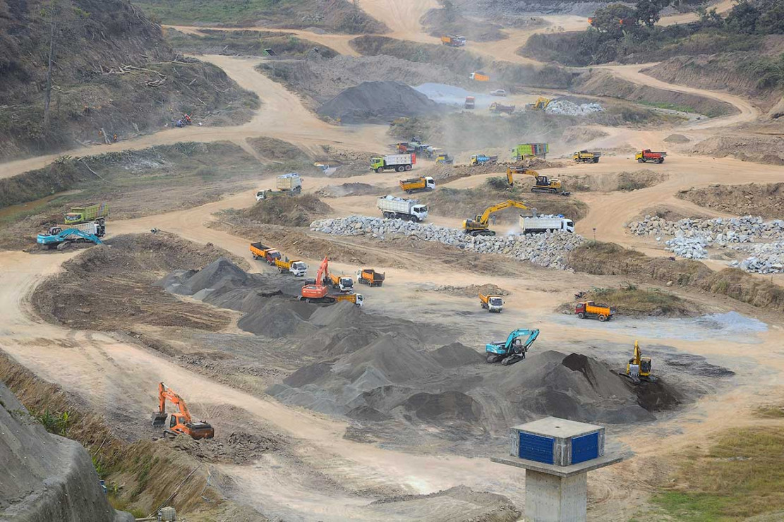 Proyek Bendungan Logung Kudus Capai 86 Persen