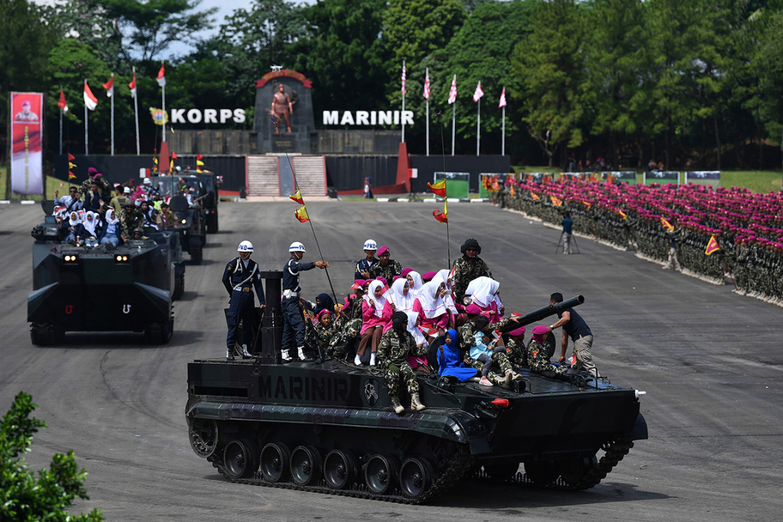 Mayjen Suhartono Resmi Jabat Komandan Korps Marinir