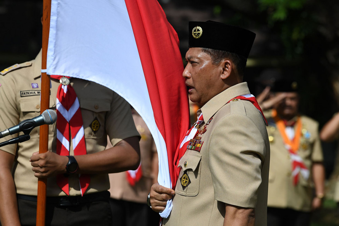 Jokowi Lantik Budi Waseso Jadi Ketua Kwarnas Pramuka - Medcom.id Jokowi Lantik Budi Waseso Jadi Ketua Kwarnas Pramuka - Medcom.id