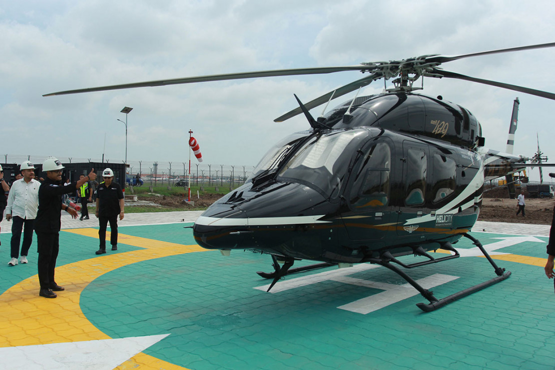 Terminal Helikopter Soekarno Hatta Siap Beroperasi