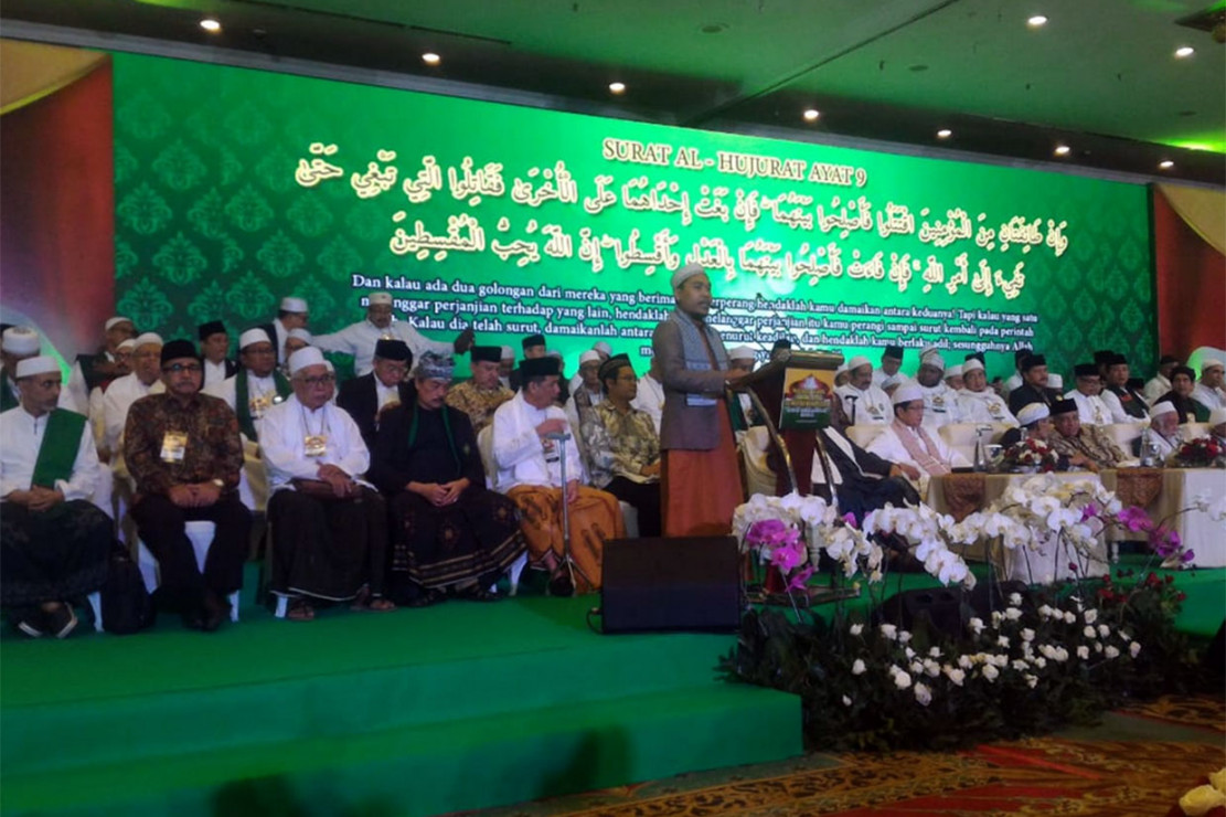 Multaqo Ulama Ajak Rakyat Buang Jauh Rasa Permusuhan