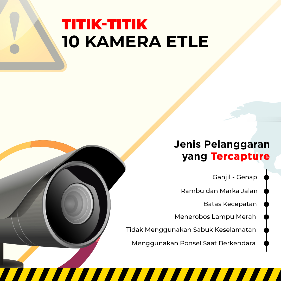 Titik - titik 10 Kamera ETLE