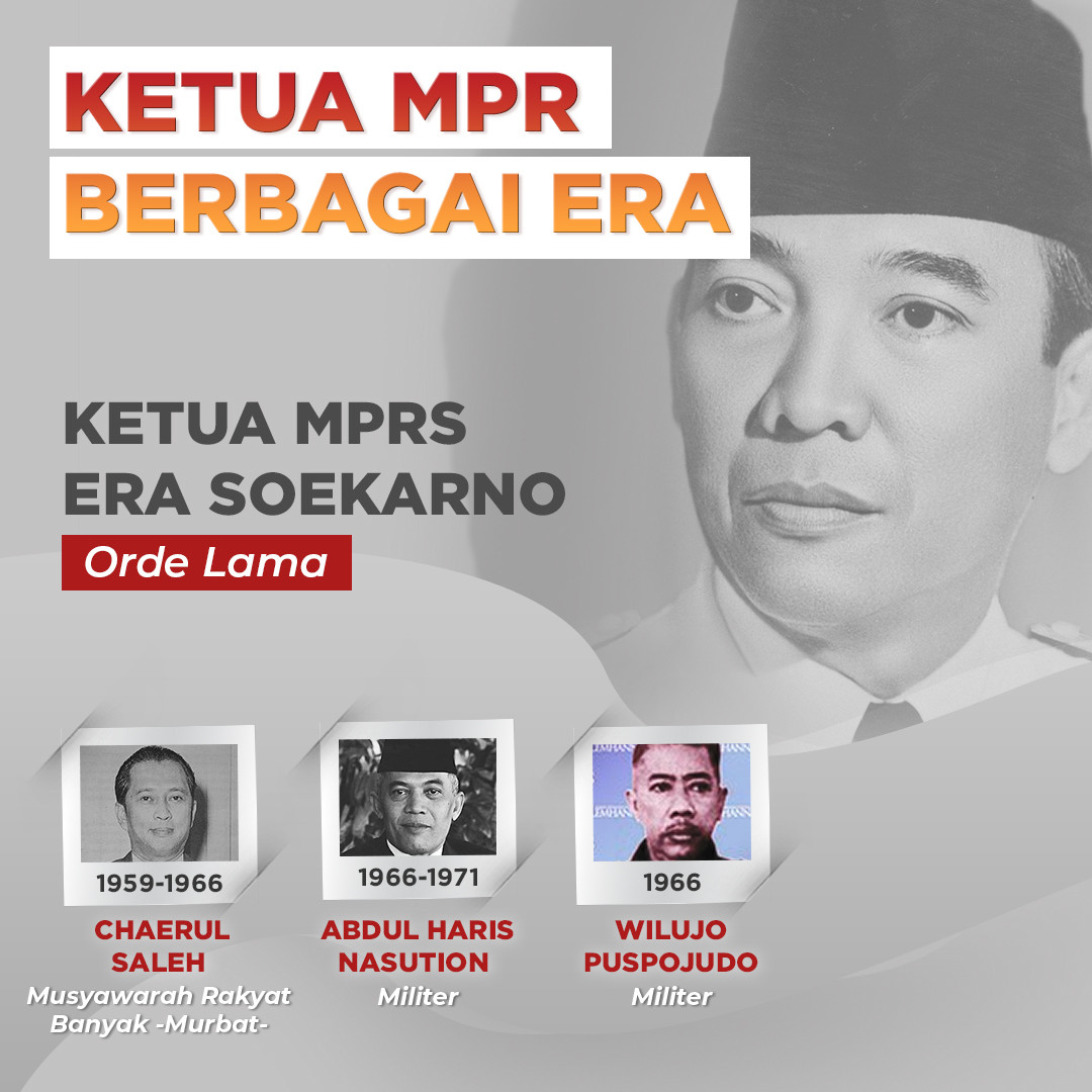 Ketua MPR Berbagai Era - Medcom.id
