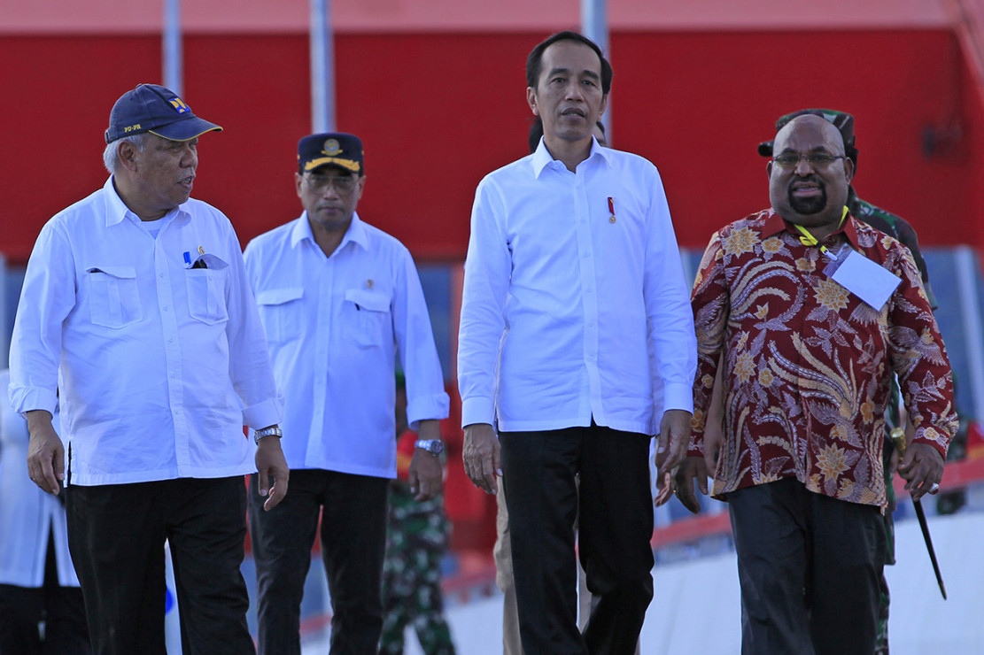 Jokowi Resmikan Jembatan Terpanjang di Papua - Medcom.id